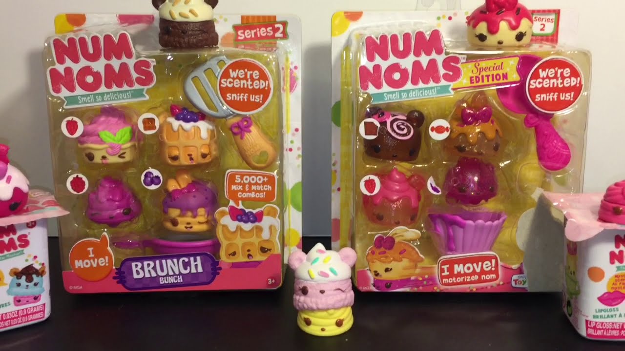Num Noms Series 2 Brunch Bunch & Cupcake Special Edition Unboxing - YouTube