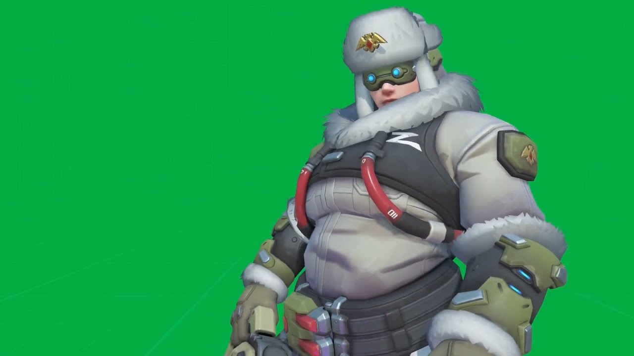 Zarya Highlight Intros Green Screen [Siberian Front] - YouTube