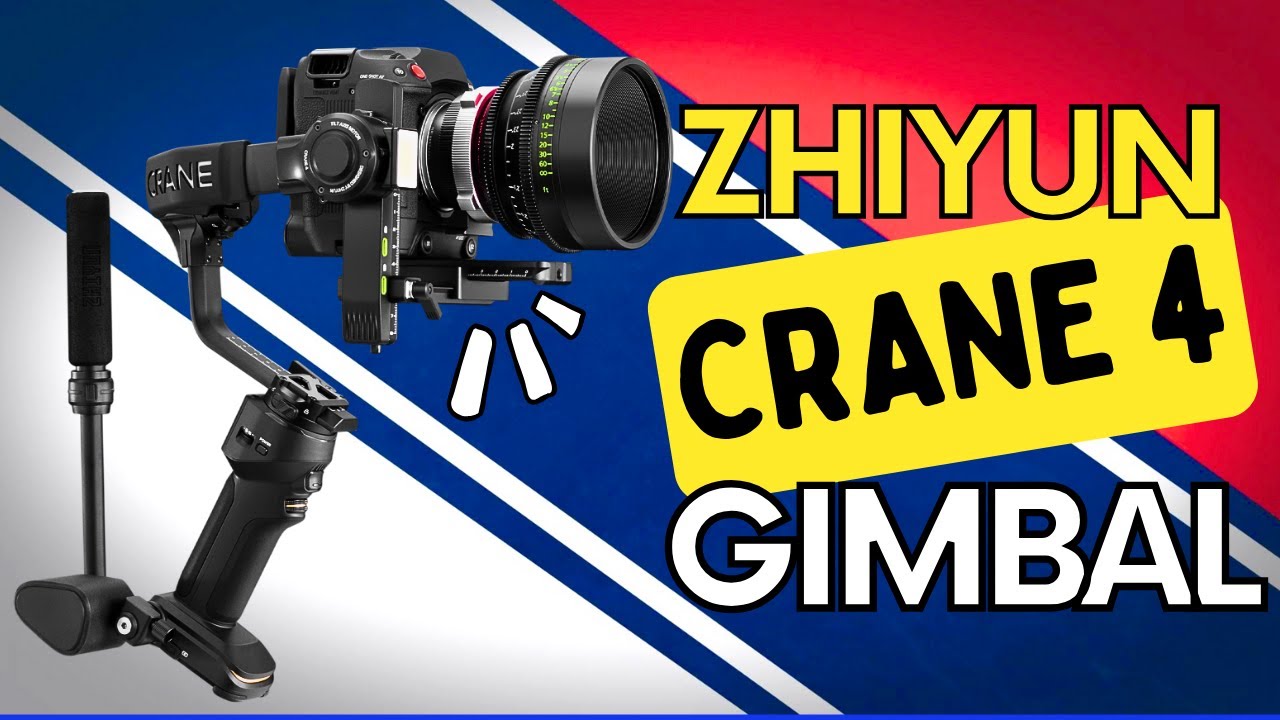 Zhiyun Crane 4 camera Gimbal with 6Kg payload Unboxing and review ...
