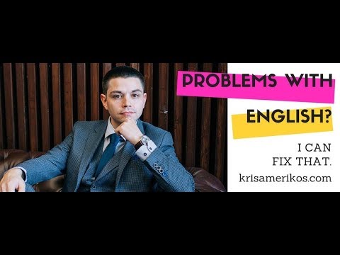English With Kris Amerikos - Channel Intro - Learn English online free ...