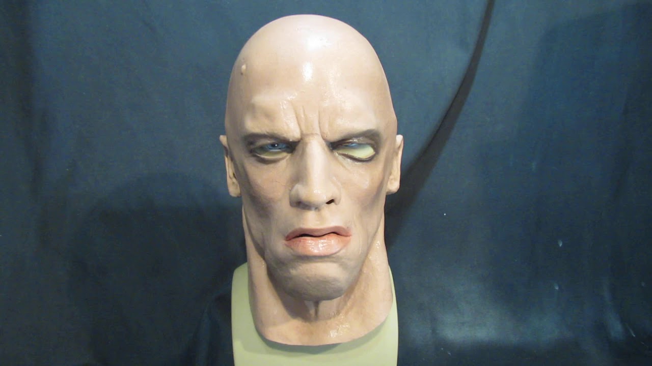 Greyland Film Soft Latex Mask Arnold - YouTube