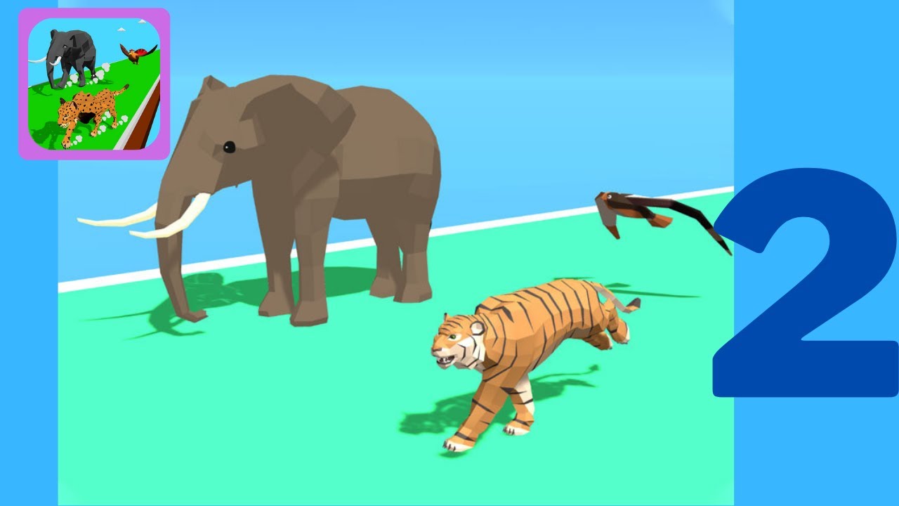 Animal Transform Race - Epic Race 3D | All LEVEL GAMEPLAY (Part 2 ...