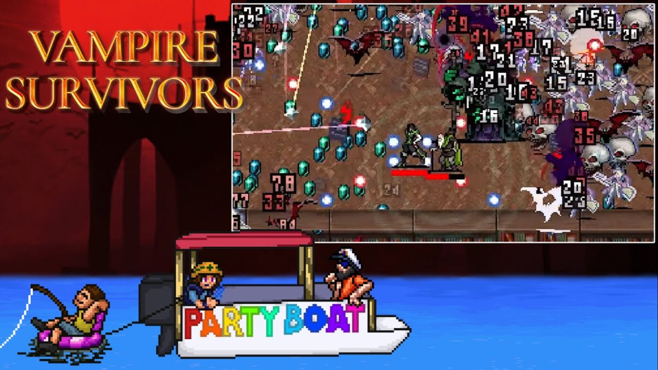 Help Grandpa - Vampire Survivors | Party Boat - YouTube