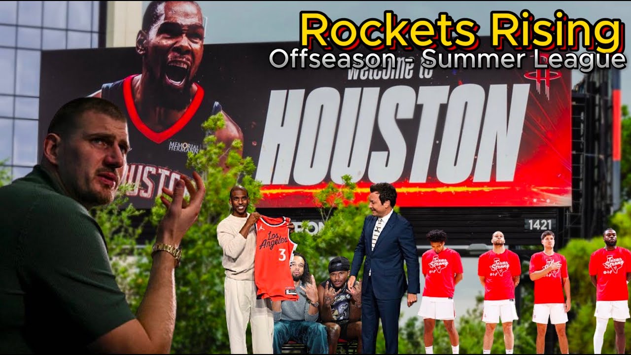 Vegas Heat, Western Chaos & Houston’s Secret Weapon | Rockets Rising ...