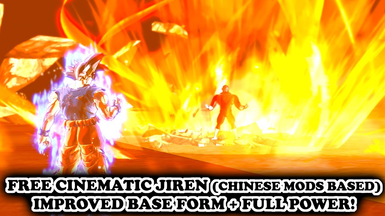 FREE Jiren Base & Full Power Cinematic Moveset & Skills [Chinese Mods ...