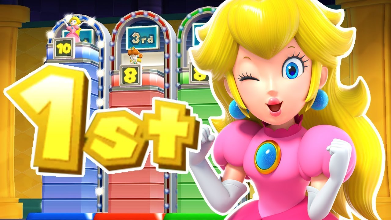 Mario Party 9 - Peach Wins By Doing Absolutely Nothing - YouTube