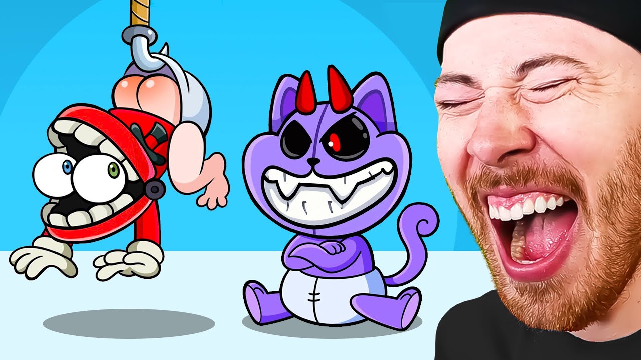 FUNNY ANIMATIONS That will Make you LAUGH (Poppy Playtime Chapter 3 ...