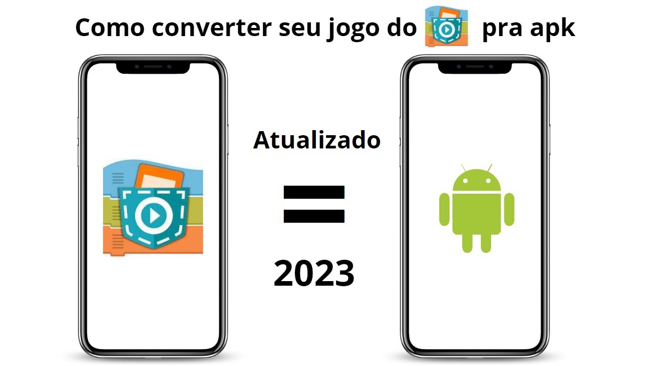 Como converter seu jogo do Pocket Code pra apk 2023 (nova versão) - YouTube