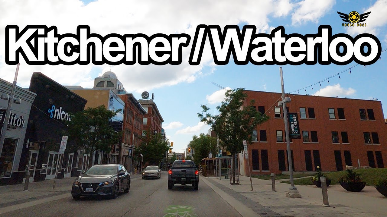 KITCHENER-WATERLOO ONTARIO CANADA DRIVE JULY 2021 (4K) - YouTube