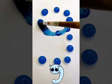 1992//alphabet lore numbers #colors #alphabetlore #art #coloringalphabetlore#shorts #satisfying