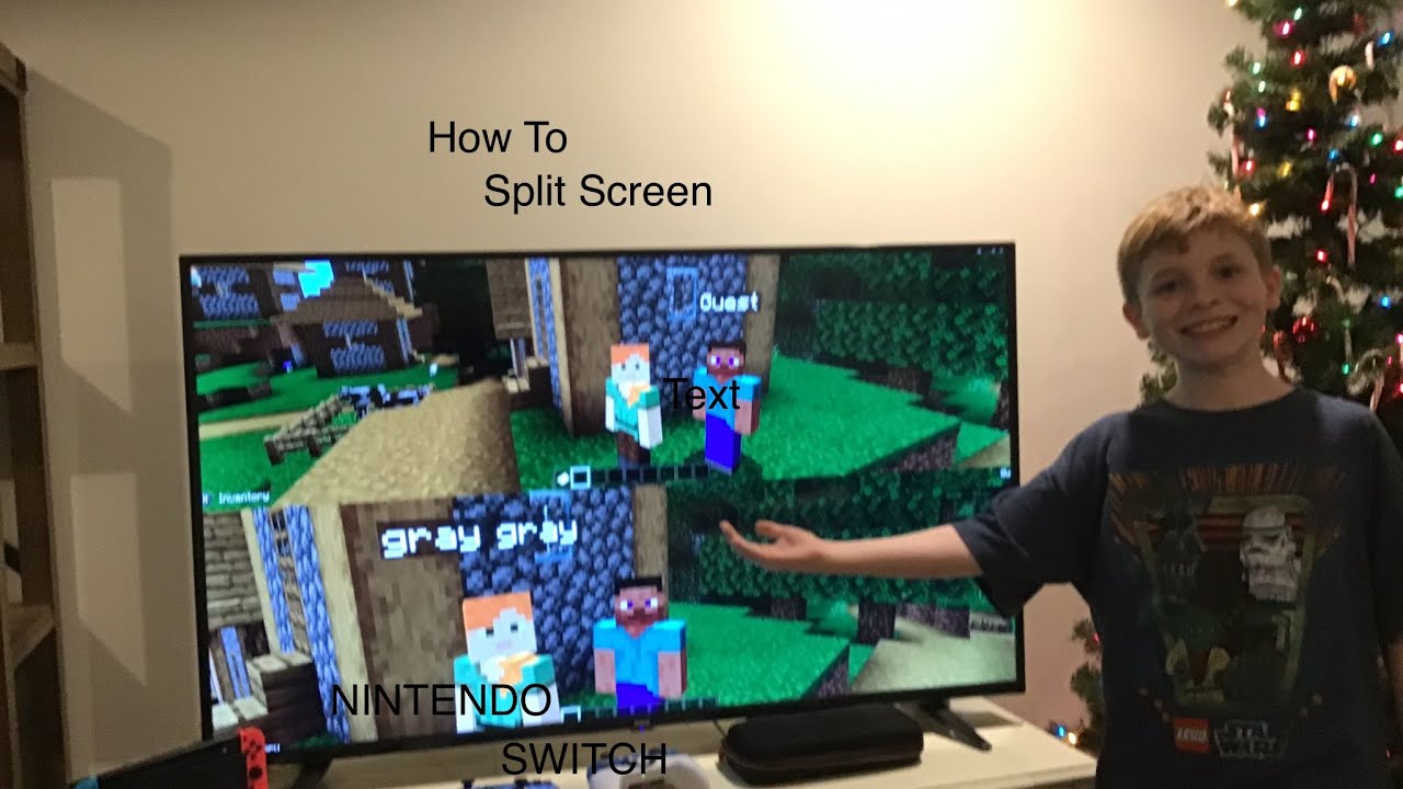 How to do split screen for Nintendo Switch - YouTube