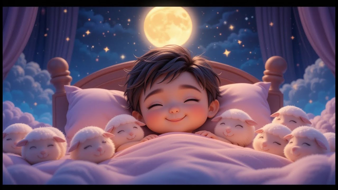 Let’s Count Sheep and Fall Asleep Rhyme Song | Popular Nursery Rhyme ...