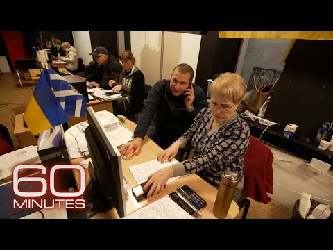 A makeshift, underground city hall in Ukraine | 60 Minutes