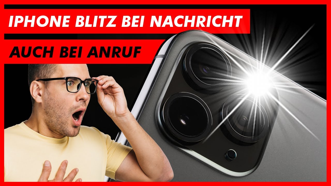 iPhone Blitz bei Nachricht aktivieren ⚡ iPhone Blitz bei Anruf ...