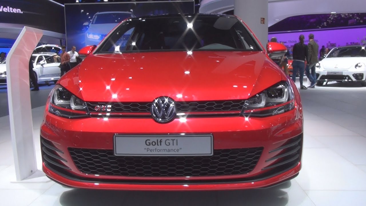 Volkswagen Golf GTI Performance (2016) Exterior and Interior - YouTube