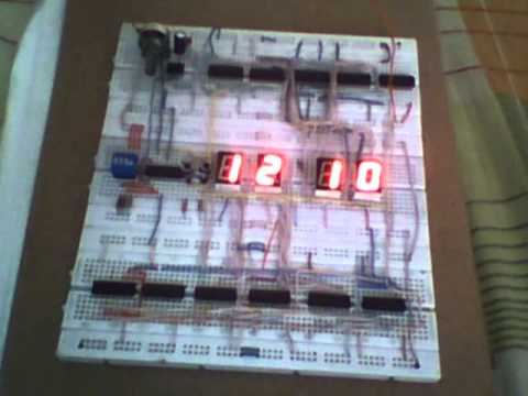 Reloj Digital Programable - YouTube