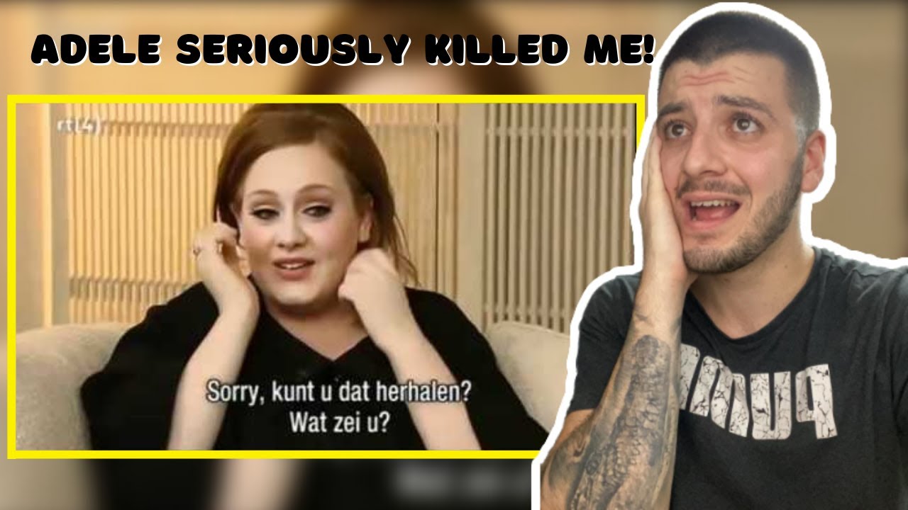 Adele - Ushi the (complete) interview Reaction! - YouTube