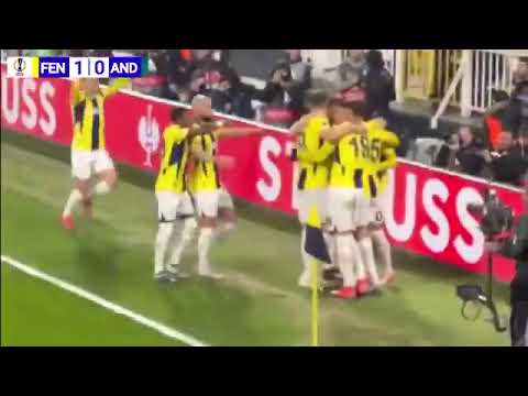 Fenerbahçe   Anderlecht 3 -0 Maç Özeti ve Golleri 2025