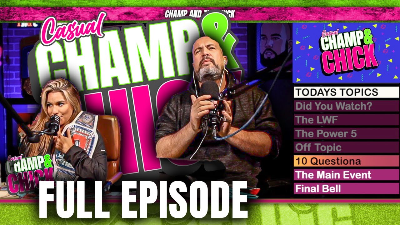 Champ & Chick Podcast | Oct 1, 2023 | Thats Hight Quality H20 | The ...