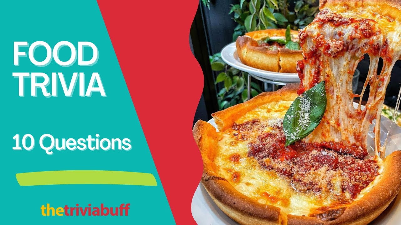 Food Trivia - Basic Edition - 10 Fun Food Trivia Questions - YouTube