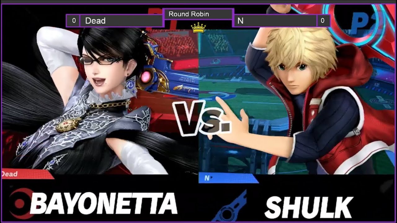 Kings Krossing HDR: Dead (Bayonetta) vs N (Shulk, Inkling) Round Robin ...