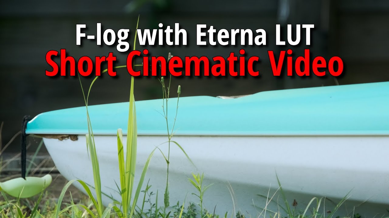 F-log graded w/ Fujifilm Eterna LUT | Film Simulation | Cinematic Video ...