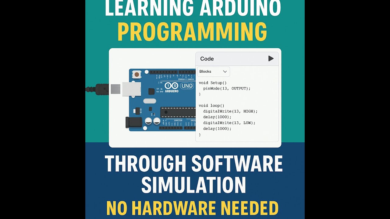 Learn Arduino Programming! | Through Software Simulation Tutorial | No ...