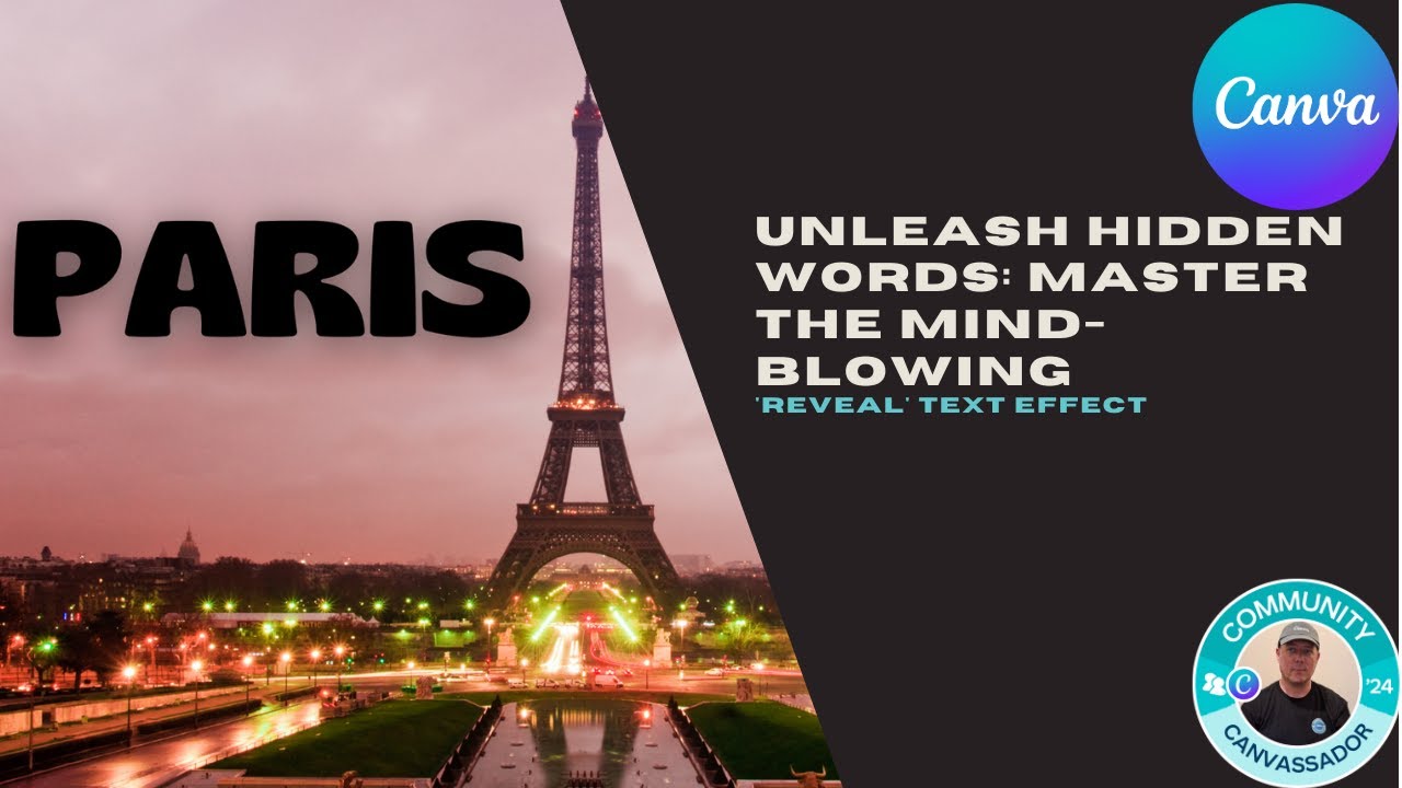 Unleash Hidden Words Master the Mind Blowing Reveal Text Effect - YouTube