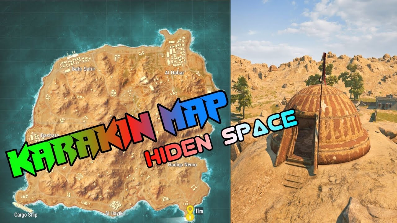 KARAKINE_MAP'S_NEW_HIDEN_SPACE_NEW_TRICK || PUBG MOBILE || PUPPET YT ...
