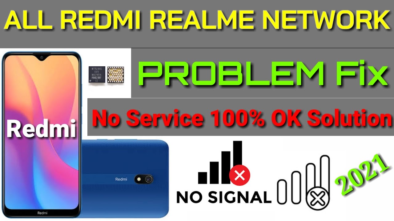 Redmi 8 Network Problem solution | How to Solve mi note 8 no Service ...