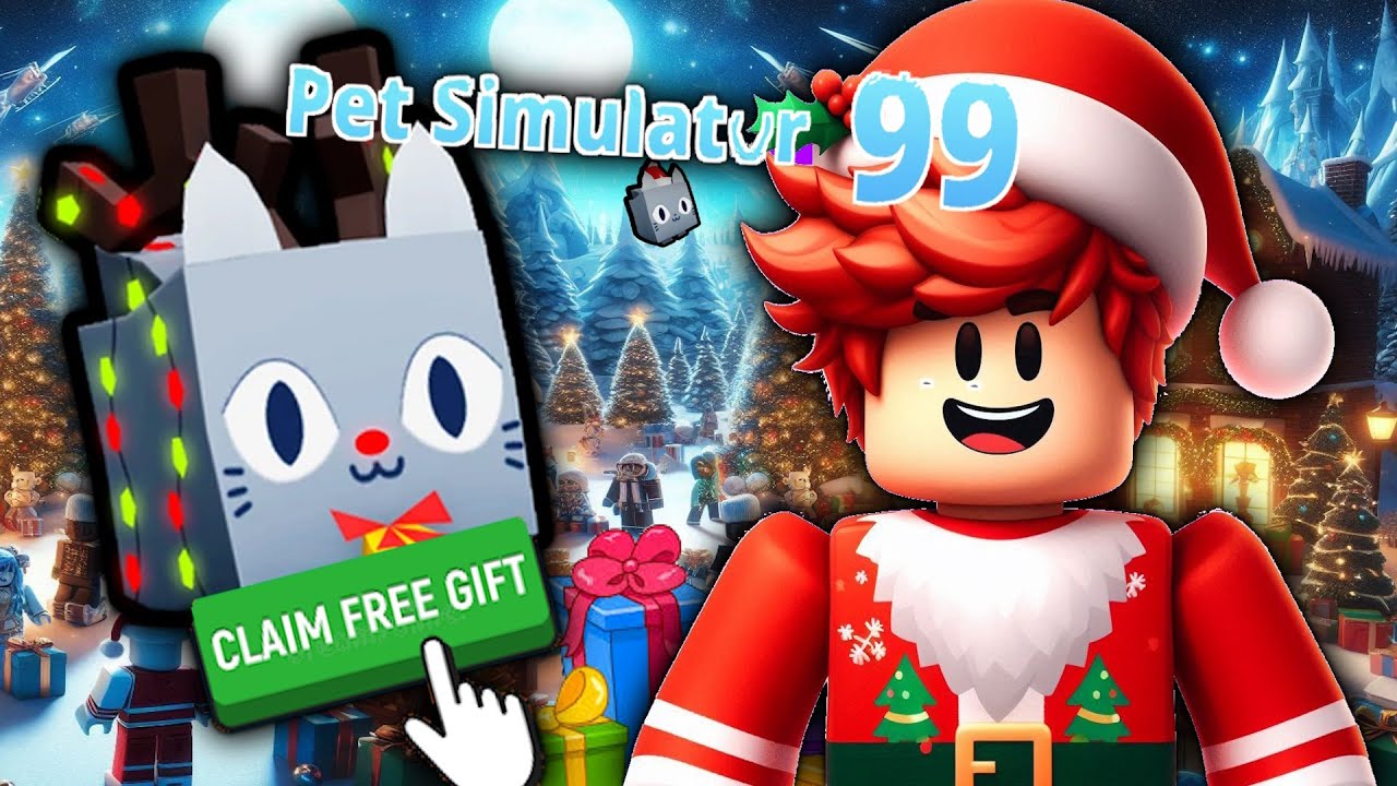 I got the BEST Christmas pet in PET SIMULATOR 99!! 😺🎅 - YouTube