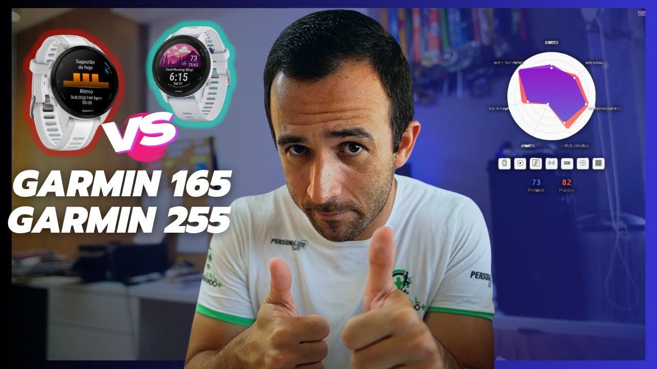 GARMIN 165 vs GARMIN 255 - COMPARAÇÃO ENTRE OS DOIS MODELOS - YouTube