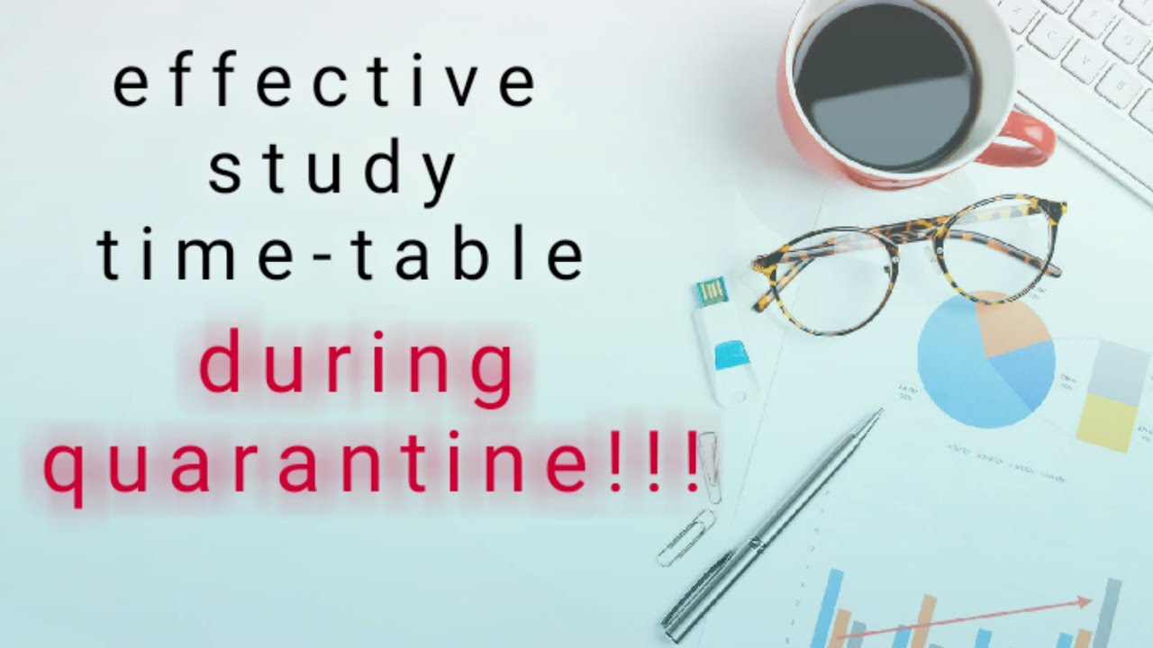 Effective study plans during quarantine . - YouTube