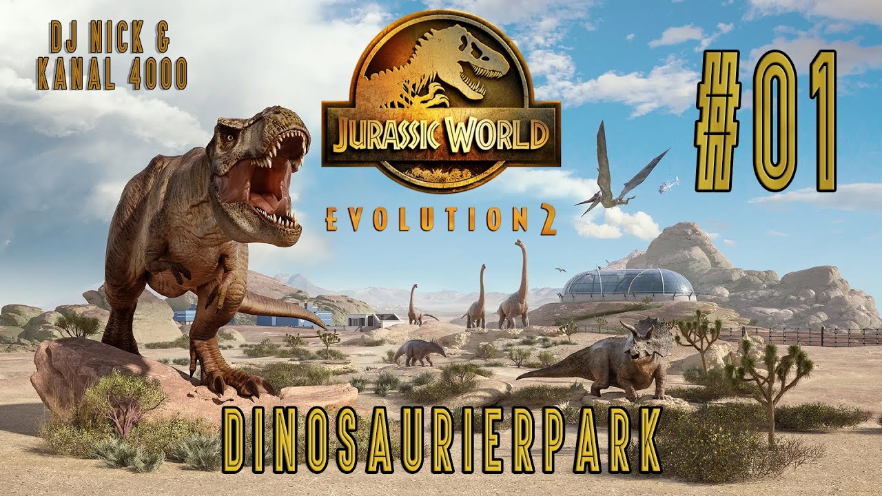 Jurassic World Evolution 2 - #01 - 30 Jahre Jurassic Park - Willkommen ...