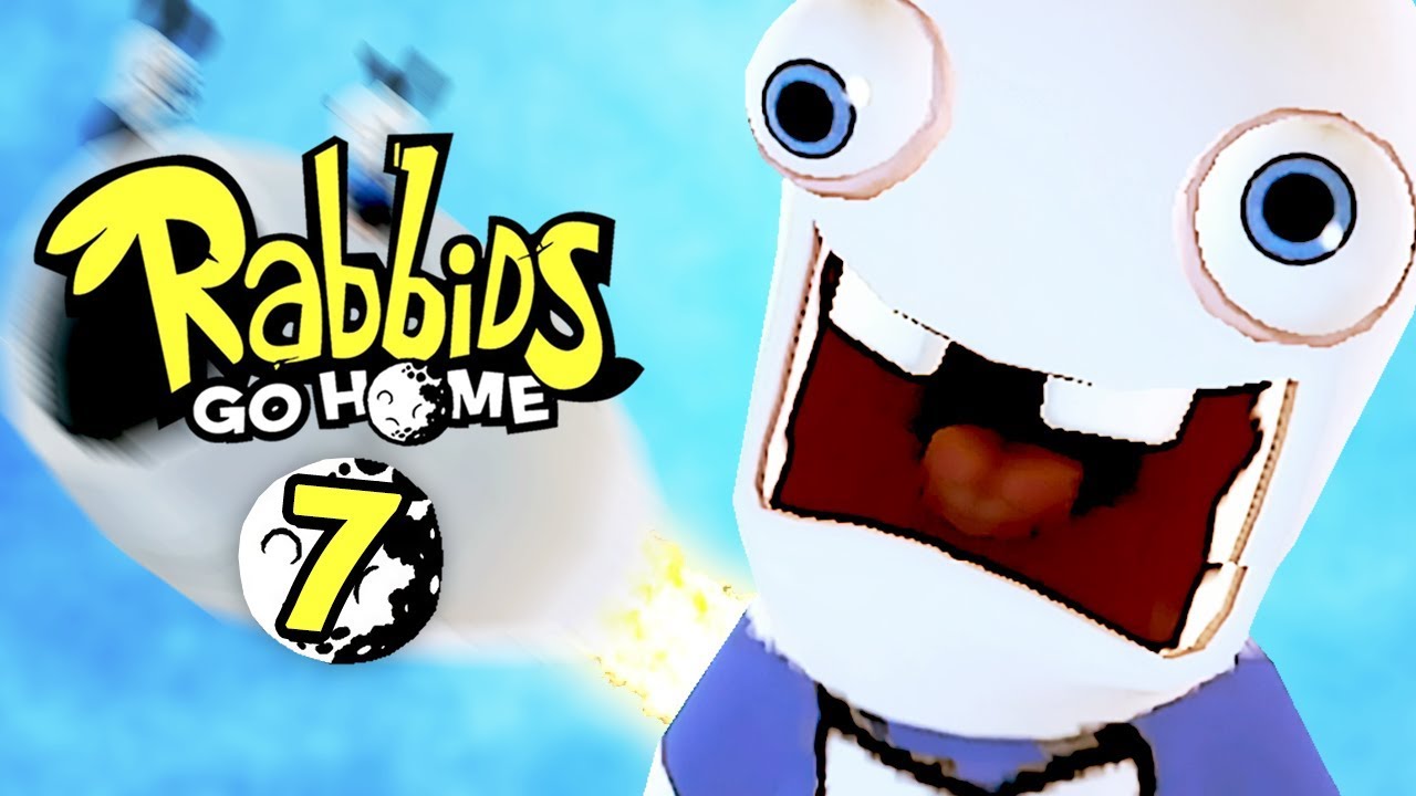 Rabbids Go Home - 7 - Rabbid-Fire Reaction (2 Player) - YouTube
