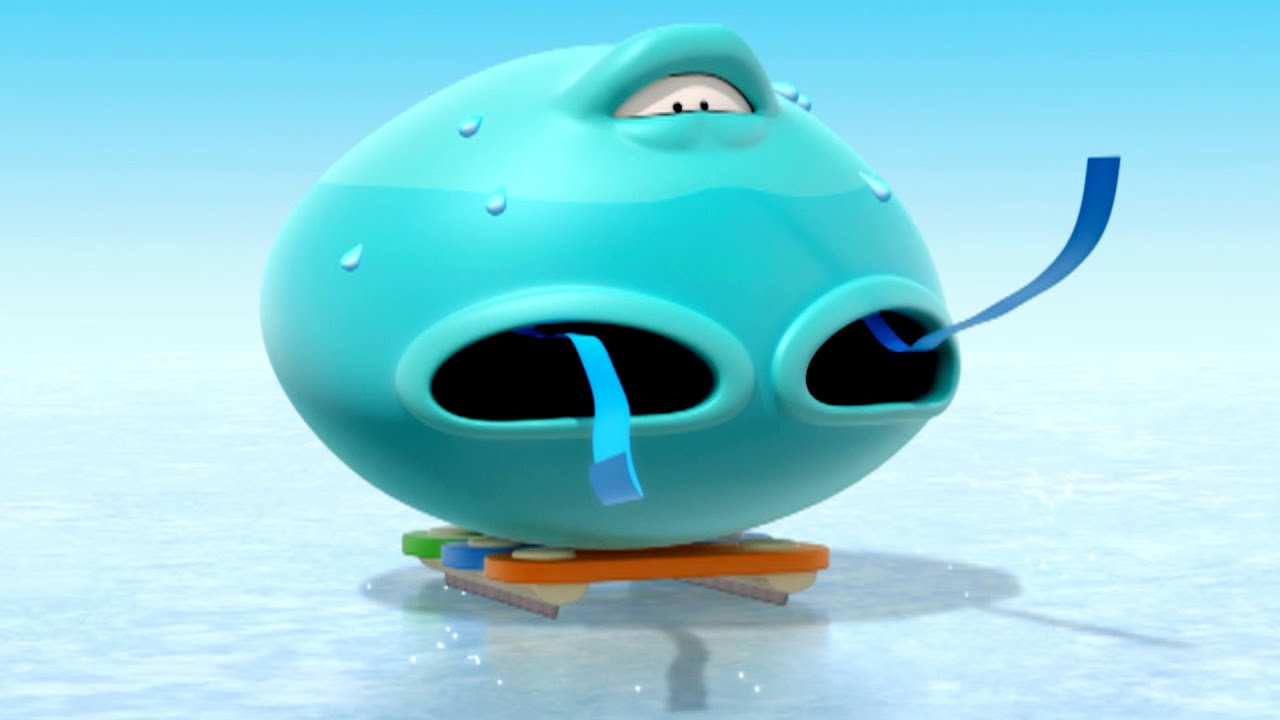 Diversão No Gelo 🧊 Cartoon For Kids 🥶 WonderBalls Playground - YouTube