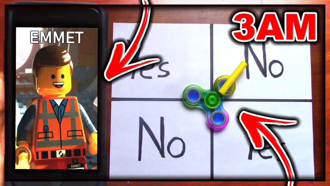 DO NOT PLAY CHARLIE CHARLIE FIDGET SPINNER WHEN CALLING EMMET (FROM ...