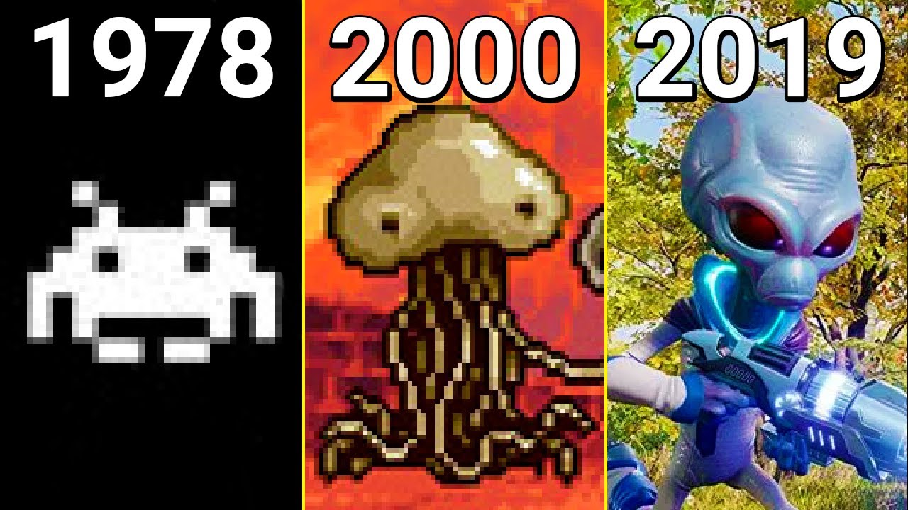 Evolution of Aliens in Games 1978-2020 - YouTube