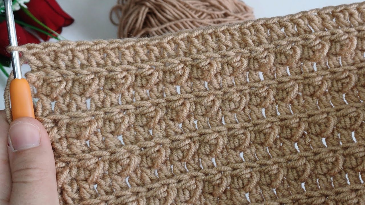 super Easy & super fast crochet pattern for beginners Beautiful stitch ...
