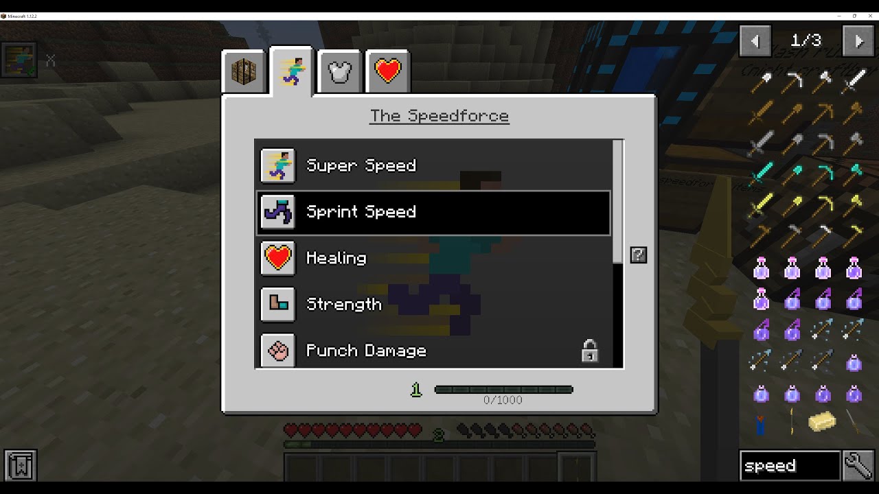 Minecraft DF Heroes the Speed Force (Flash) - YouTube