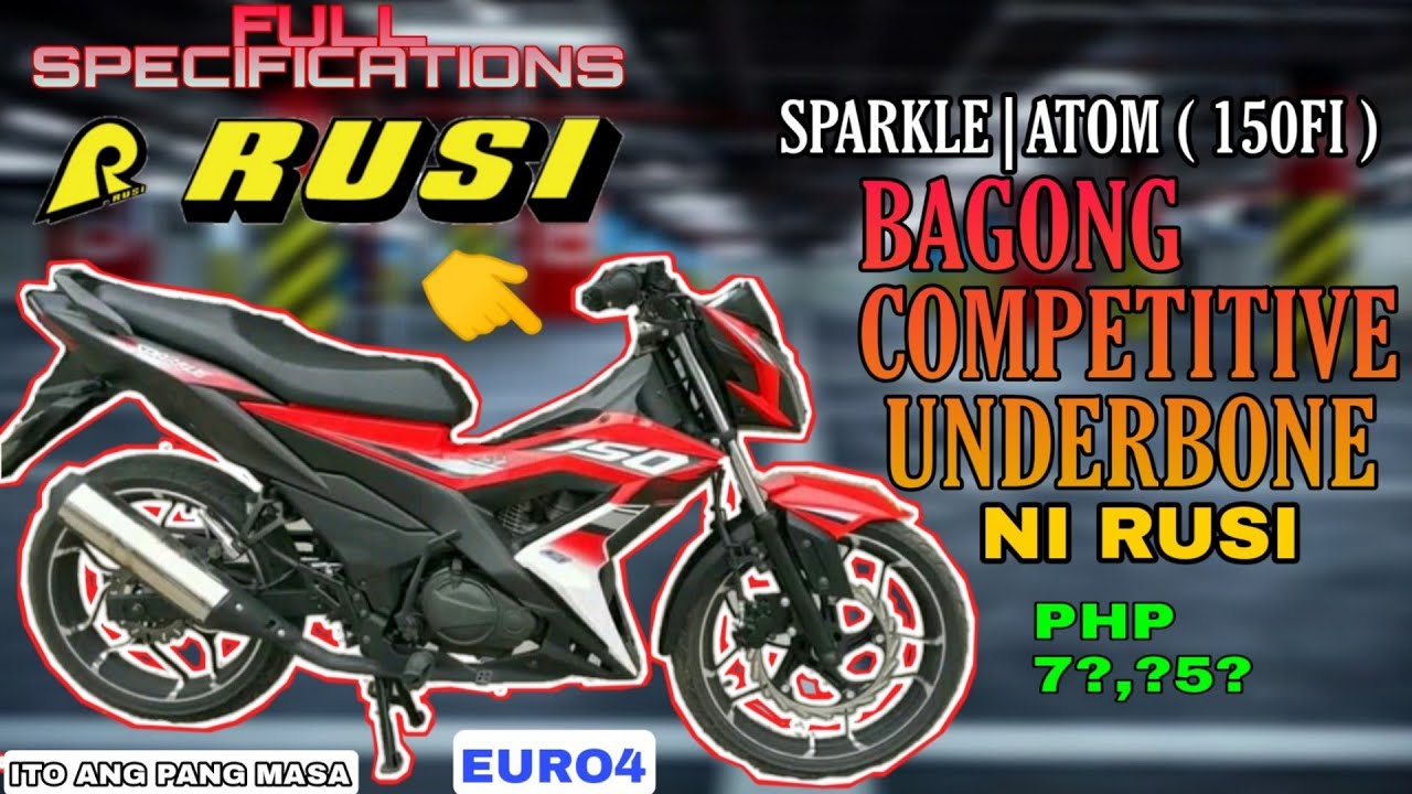 Rusi Sparkle 150Fi | Specs and price (SULIT) - YouTube