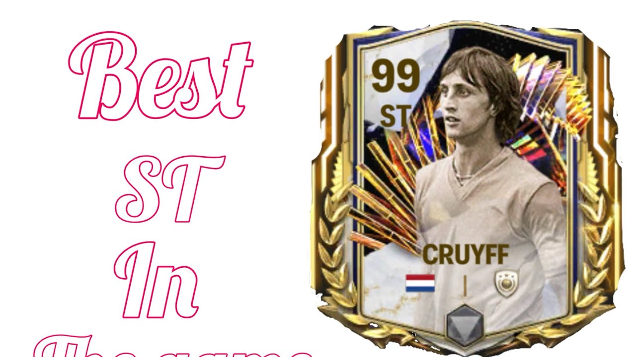 Reviewing 99 Rated Johan Cruyff in FC Mobile 24🔥⭐️ - YouTube