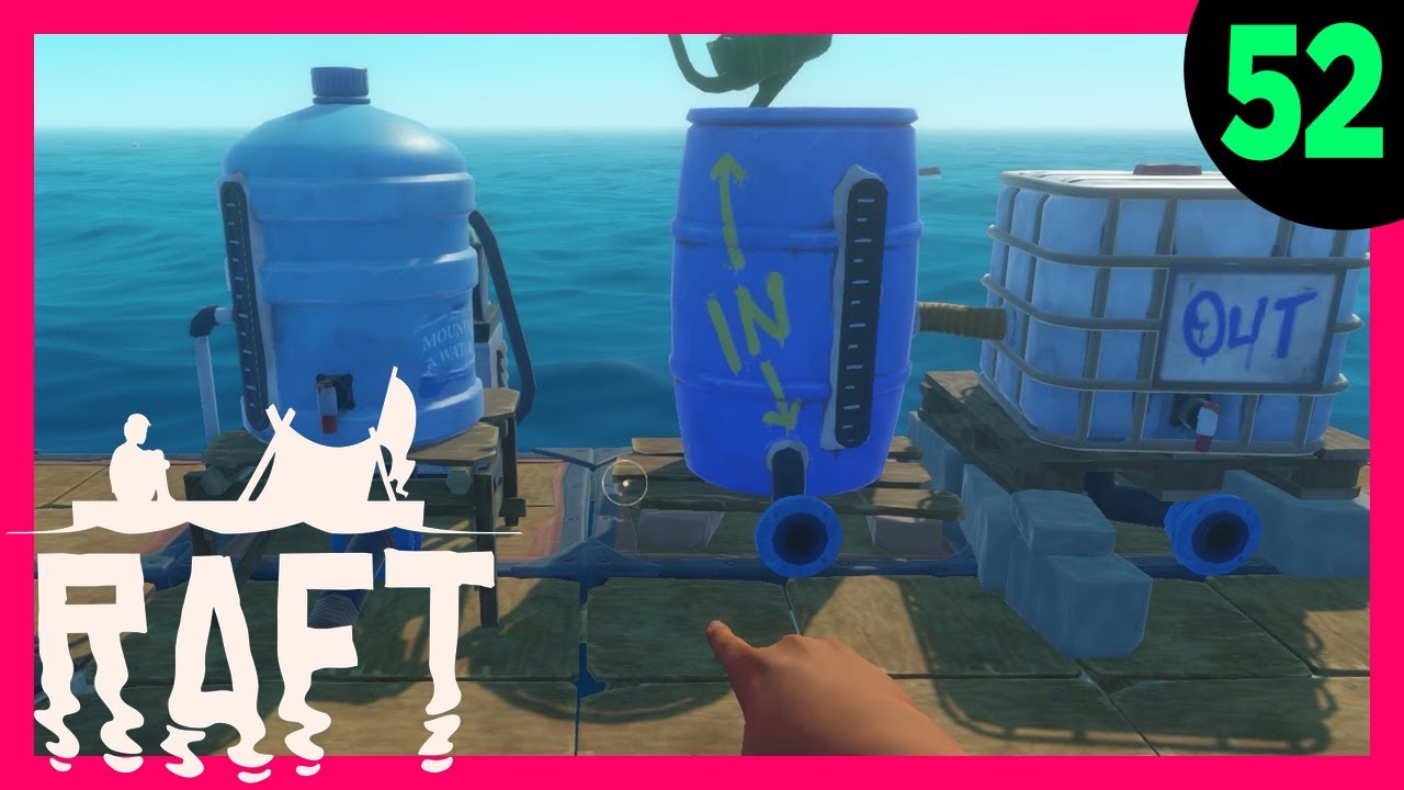 🌊 Raft - Purificador Eléctrico 😍 - Cap. 52 - Gameplay Español - YouTube