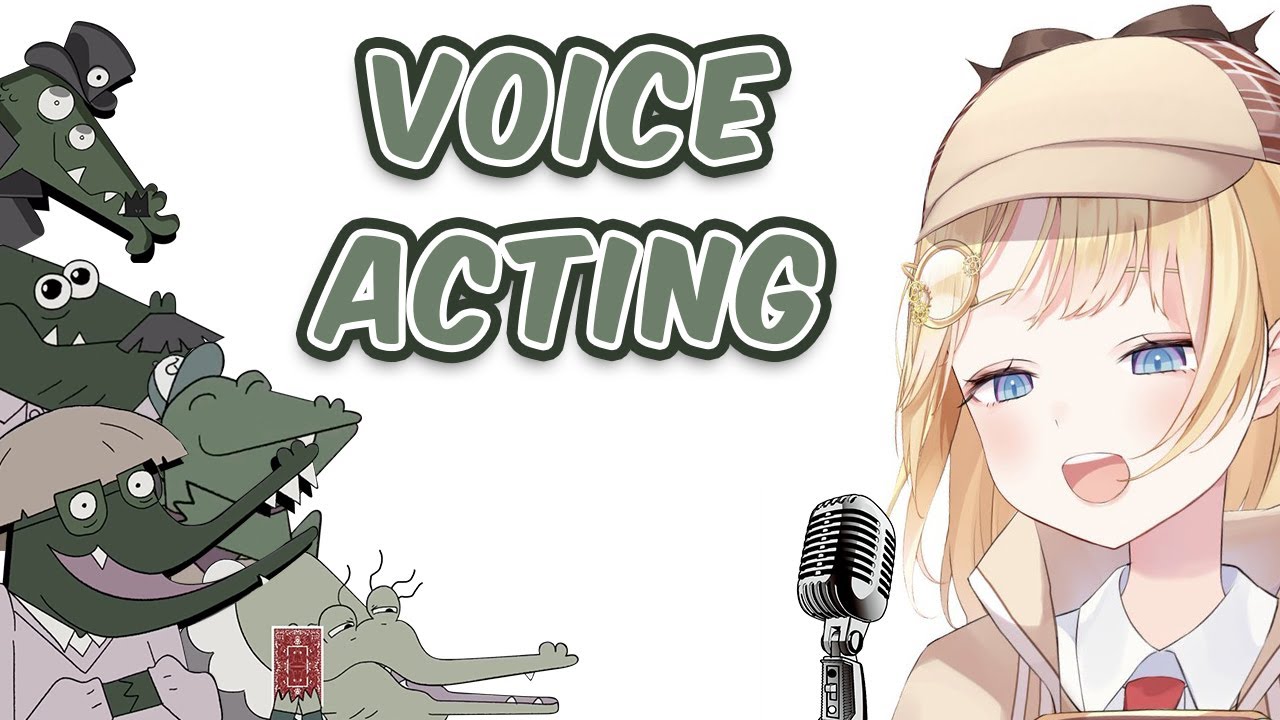 Voice Acting by Watson Amelia All Characters in Later Alligator ...