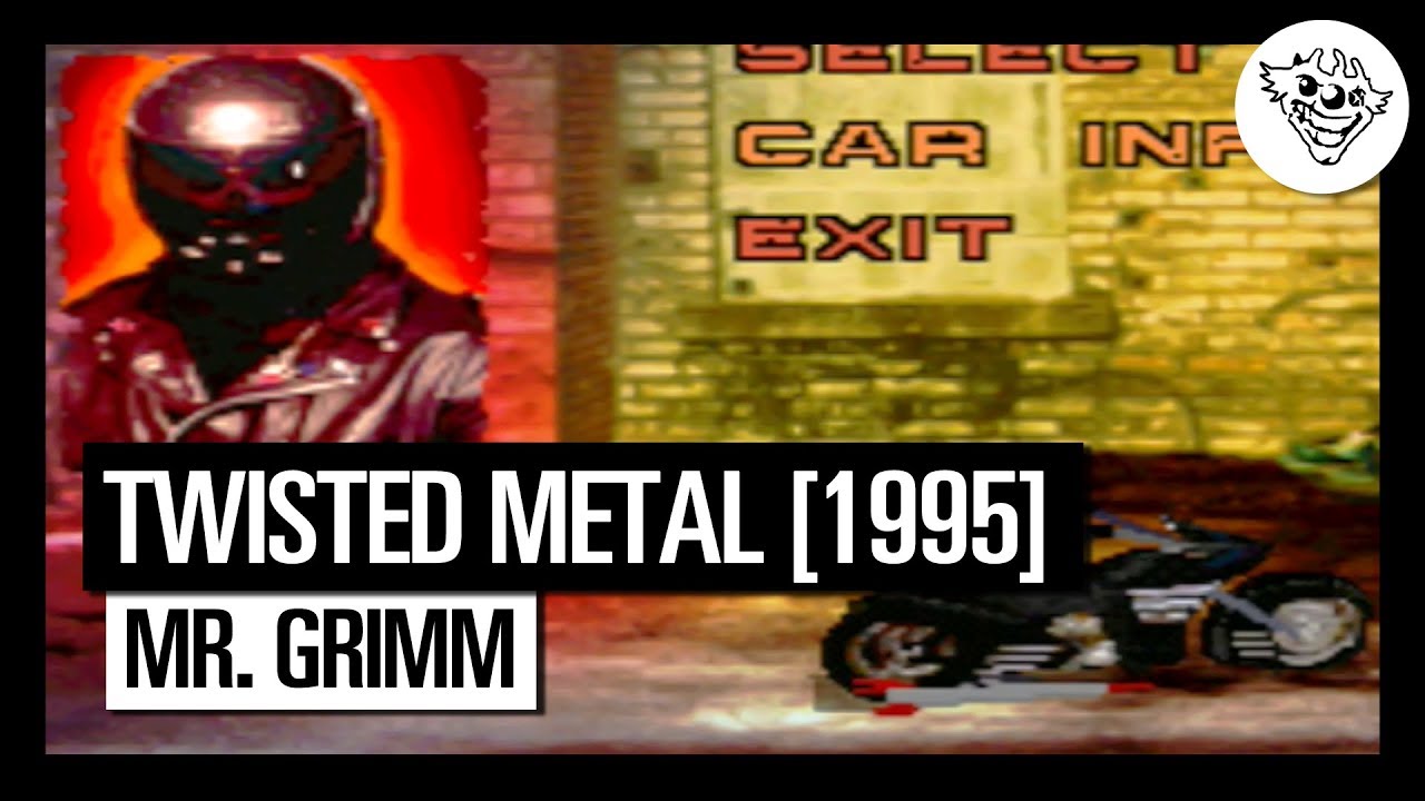 Twisted Metal (1995) - Walkthrough - Contest Mode - #9 Mr. Grimm - YouTube