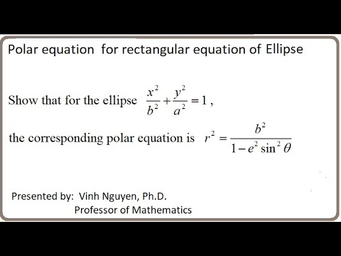 Calculus (Video 361G): Writing polar equation for the equation of an ...