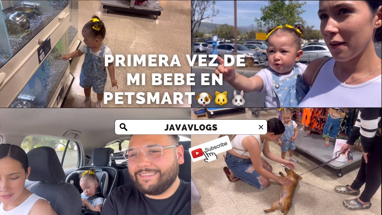 PRIMERA VEZ DE MI BEBE EN PETSMART!!! - YouTube