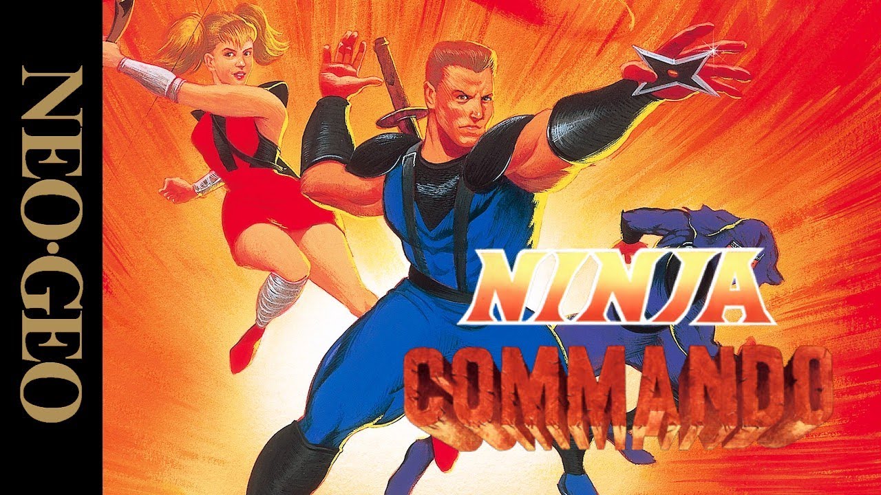 Test : NINJA COMMANDO sur NEO·GEO AES - YouTube
