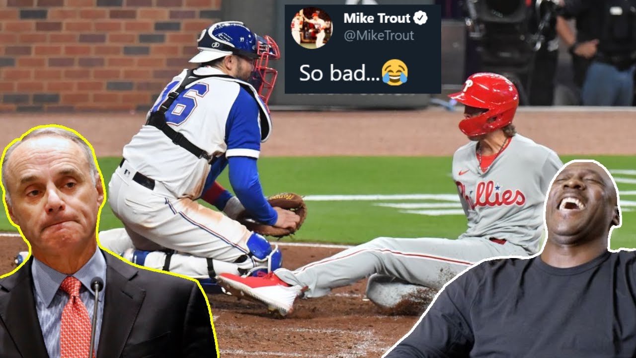 MLB Gets BLASTED Over Instant Replay Fail | TERRIBLE Call In Phillies ...