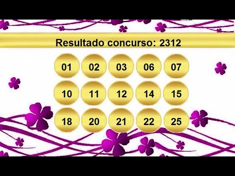 sorteio resultado lotofacil 2312 Palpite 2313